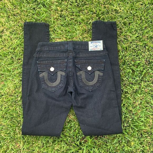 True Religion | Jeans | True Religiondark Wash Skinny Flap Pocket Jeans ...